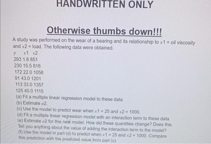 Solved SOLVE MANUALLY SHOW ALL WORK STEPS SOLVE B D E AND | Chegg.com