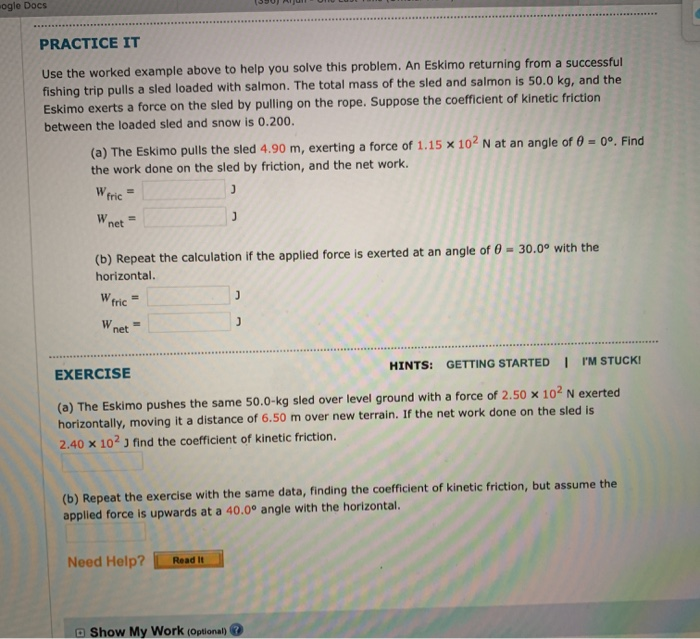 Solved PRACTICE IT Use the worked example above to help you | Chegg.com