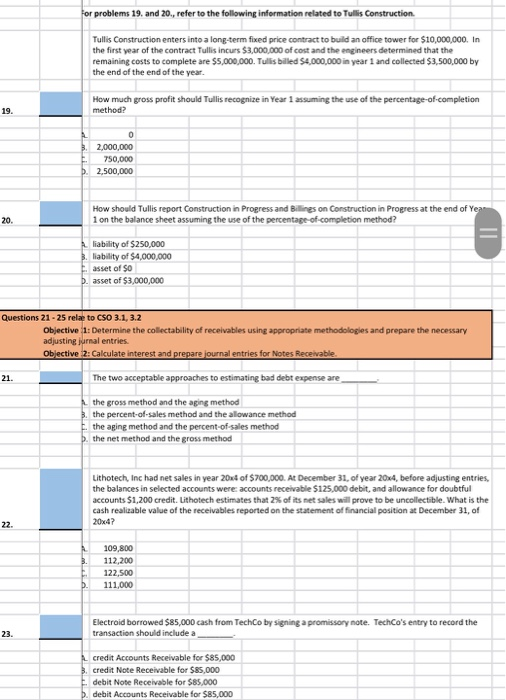 Solved Questions 1 - 5 related CSO 1.1 Objective 1: Prepare | Chegg.com