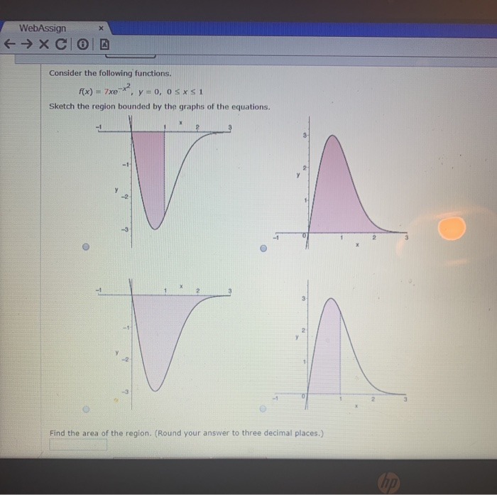 Solved X WebAssign →XCIO Consider the following functions. | Chegg.com
