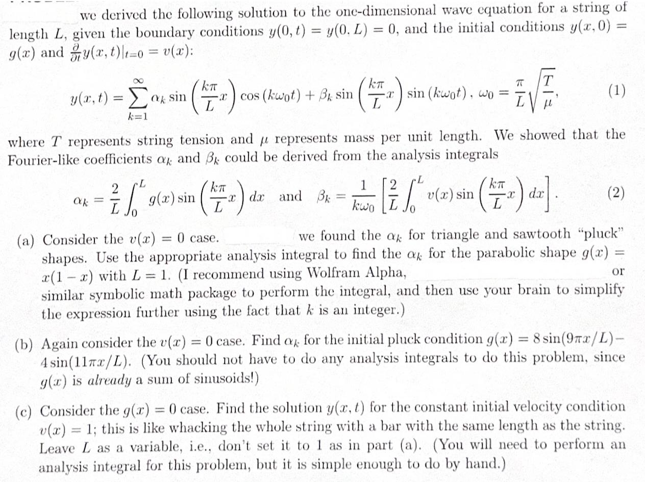 Solved Please answer all parts of the complete question. | Chegg.com