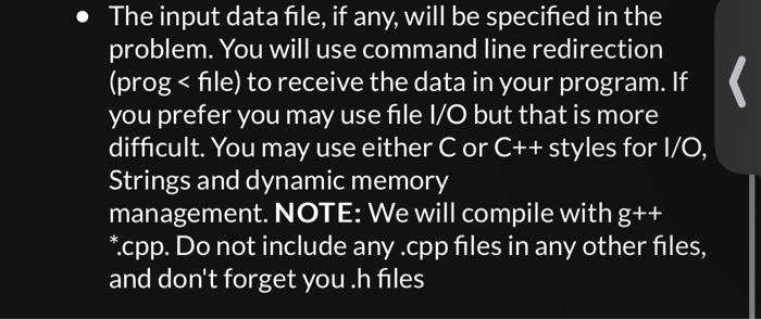 Solved The Input Data File If Any Will Be Specified In The 7484