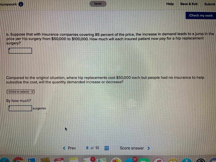 Solved mework 0 Save & Exit Submit Check my work Suppose | Chegg.com