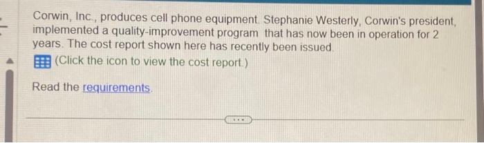 Solved Data tableRequirements 1. For each period, calculate | Chegg.com