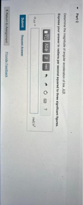 Solved At a given instant the slider block B shown in is | Chegg.com