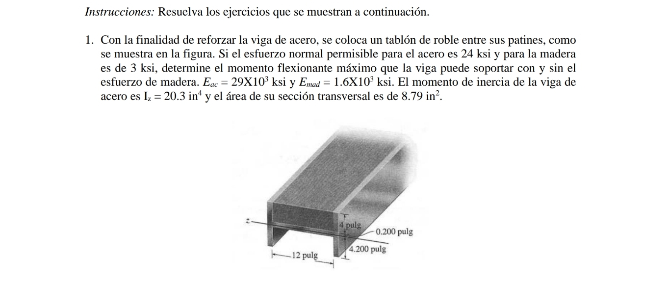 Solved Instrucciones: Resuelva los ejercicios que se | Chegg.com