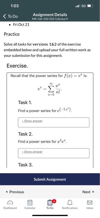 Solved Practice Solve all tasks for versions 1&2 of the | Chegg.com