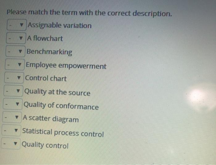 Solved * Assignable variation A flowchart Benchmarking | Chegg.com