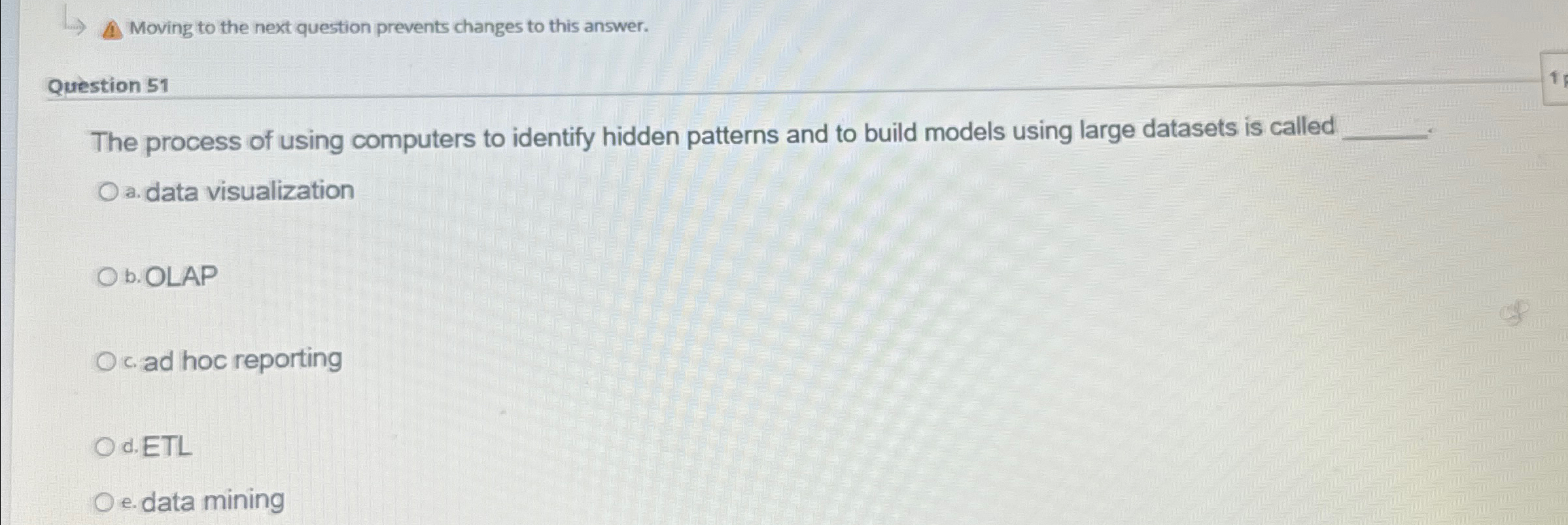 Solved Moving to the next question prevents changes to this | Chegg.com