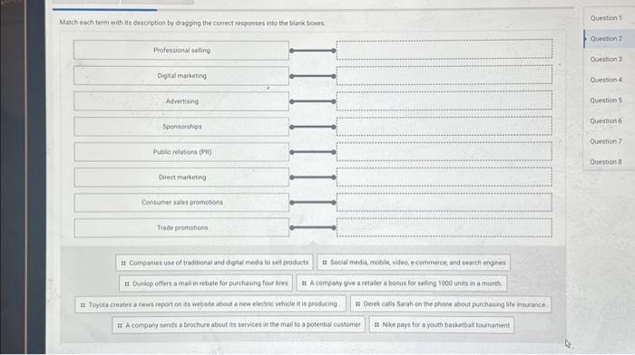match each term | Chegg.com