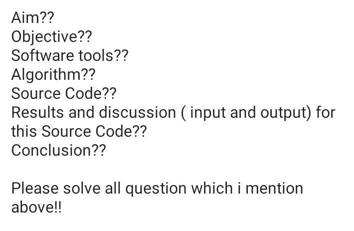 Solved Experiment Name Familiarizing With String 7304