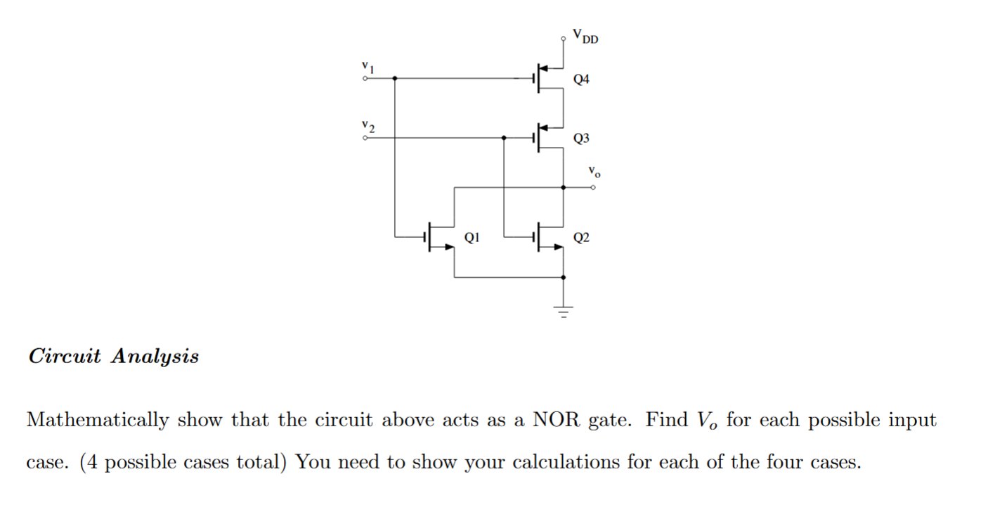 Solved Mathematically show that the circuit above acts as a | Chegg.com