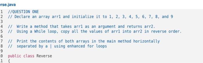 Solved IQUESTION THREE /Declare an array arr4 of Strings and | Chegg.com