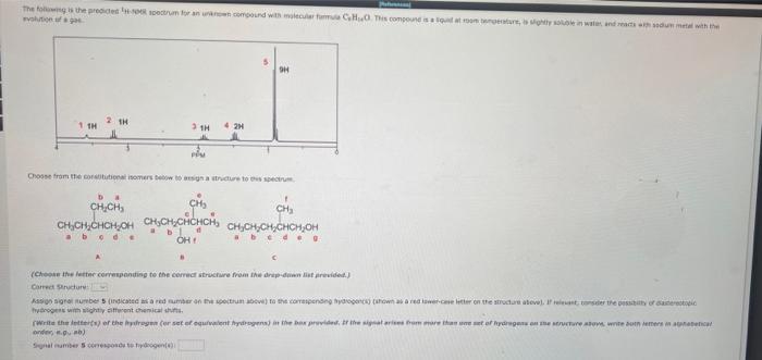 Solved The 4H-NMP, spectrum of compound A,CHj0O, consists of | Chegg.com