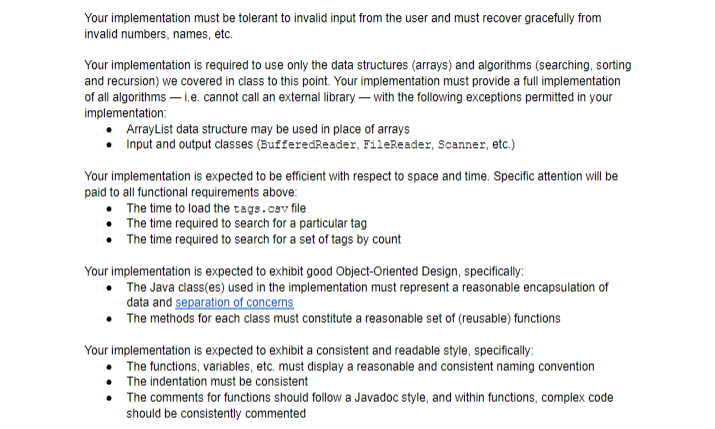 Solved The goal of this assignment is to demonstrate your | Chegg.com
