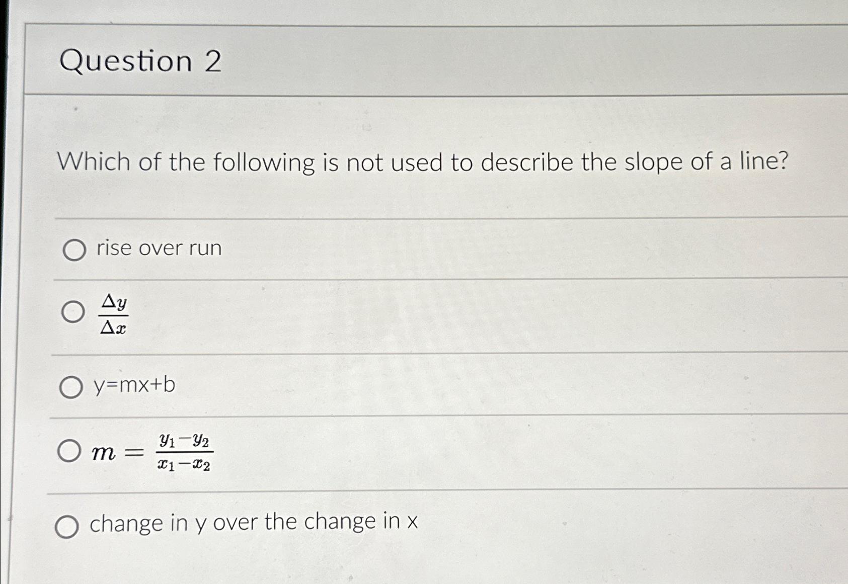 Solved Question 2Which of the following is not used to | Chegg.com