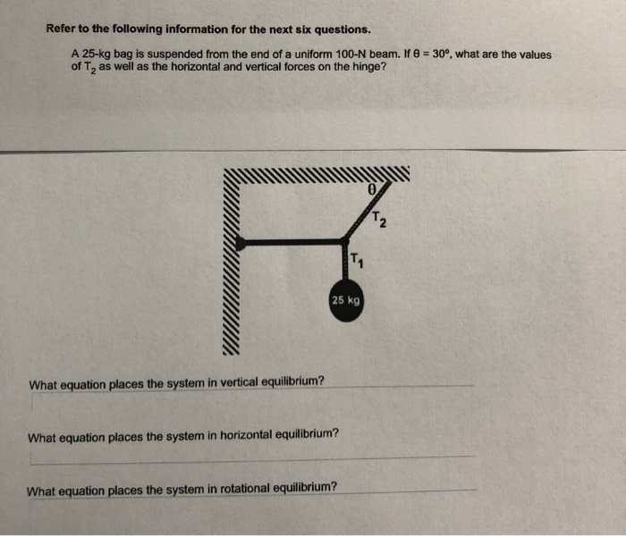 Solved Refer to the following information for the next six | Chegg.com