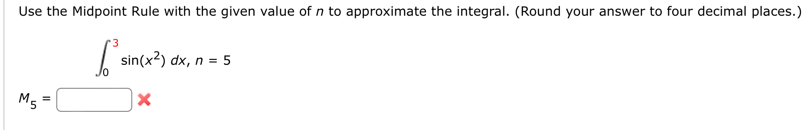 Use the Midpoint Rule with the given value of n ﻿to | Chegg.com