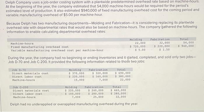 solved-delph-company-uses-a-job-order-costing-system-with-a-chegg