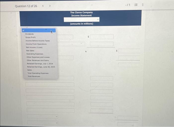 Solved Current Attempt in Progress Suppose in its income | Chegg.com