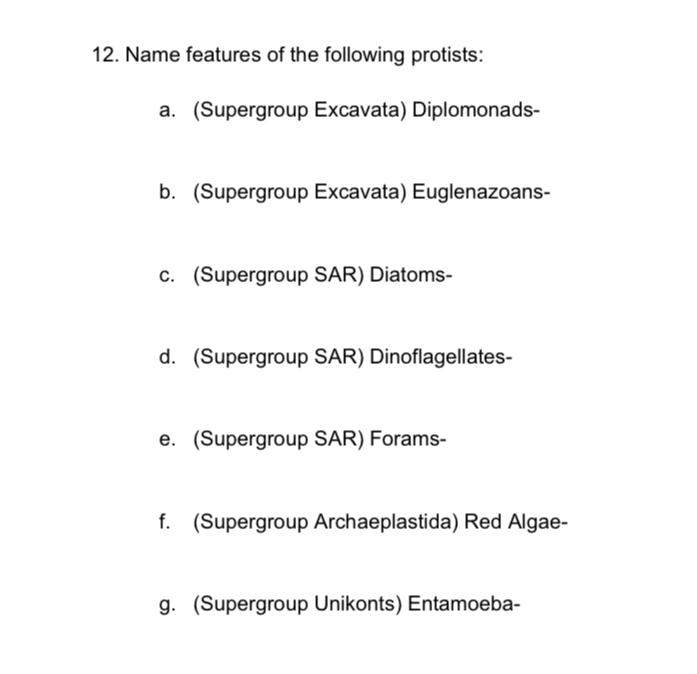 Solved Name features of the following | Chegg.com