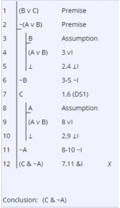 Solved please help me contruct a formal proof using fitchWE | Chegg.com