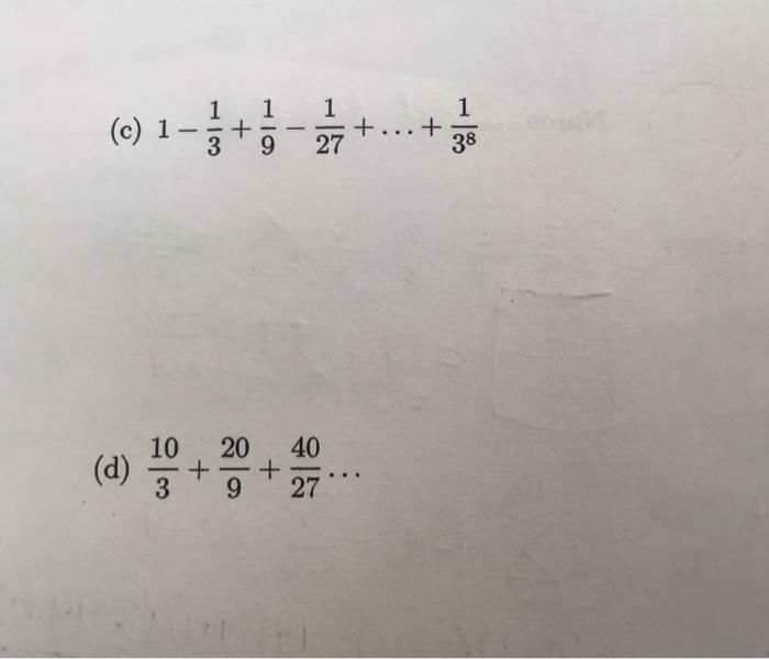 Solved 2. Express each sum using summation notation (sigma). | Chegg.com