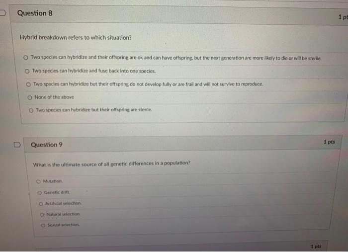 Solved Question 8 1 po Hybrid breakdown refers to which | Chegg.com