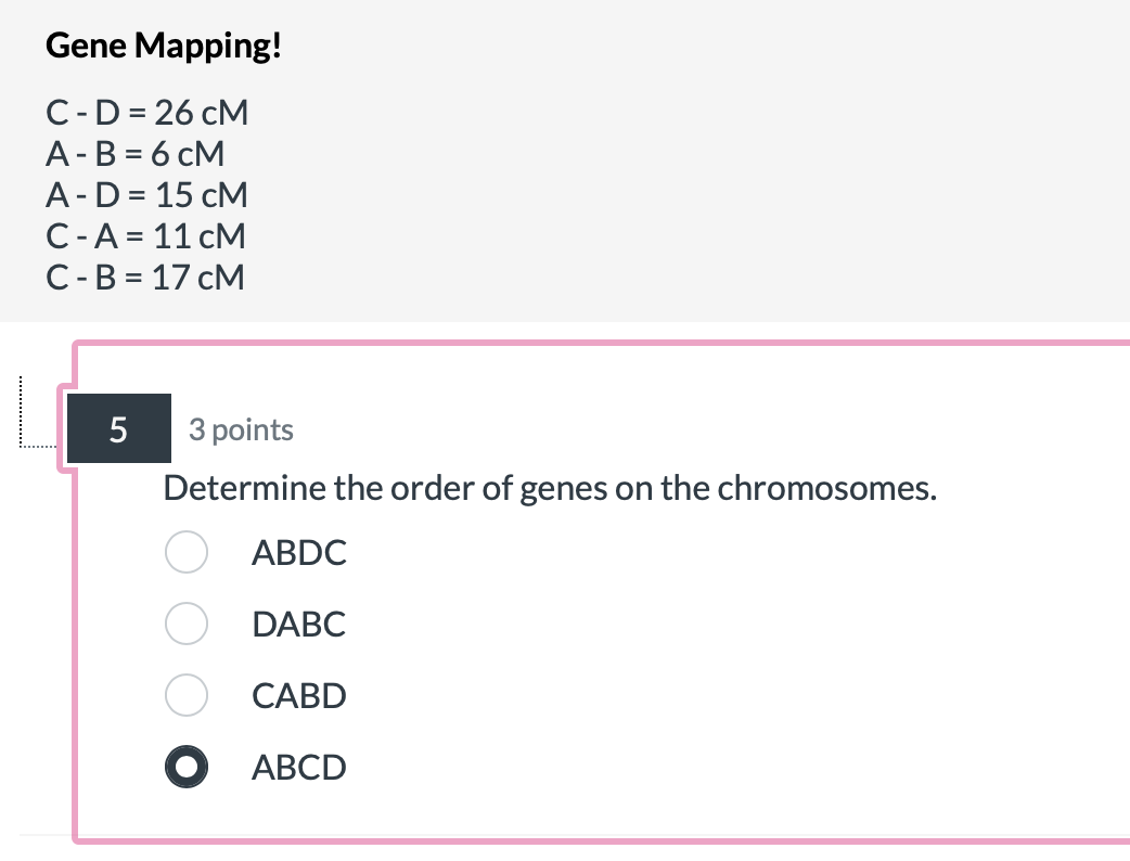 Solved Gene | Chegg.com