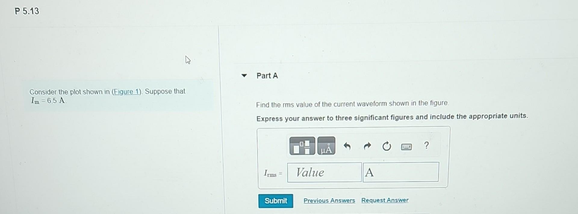 Solved P 5.13 Part A Consider the plot shown in (Figure 1). | Chegg.com