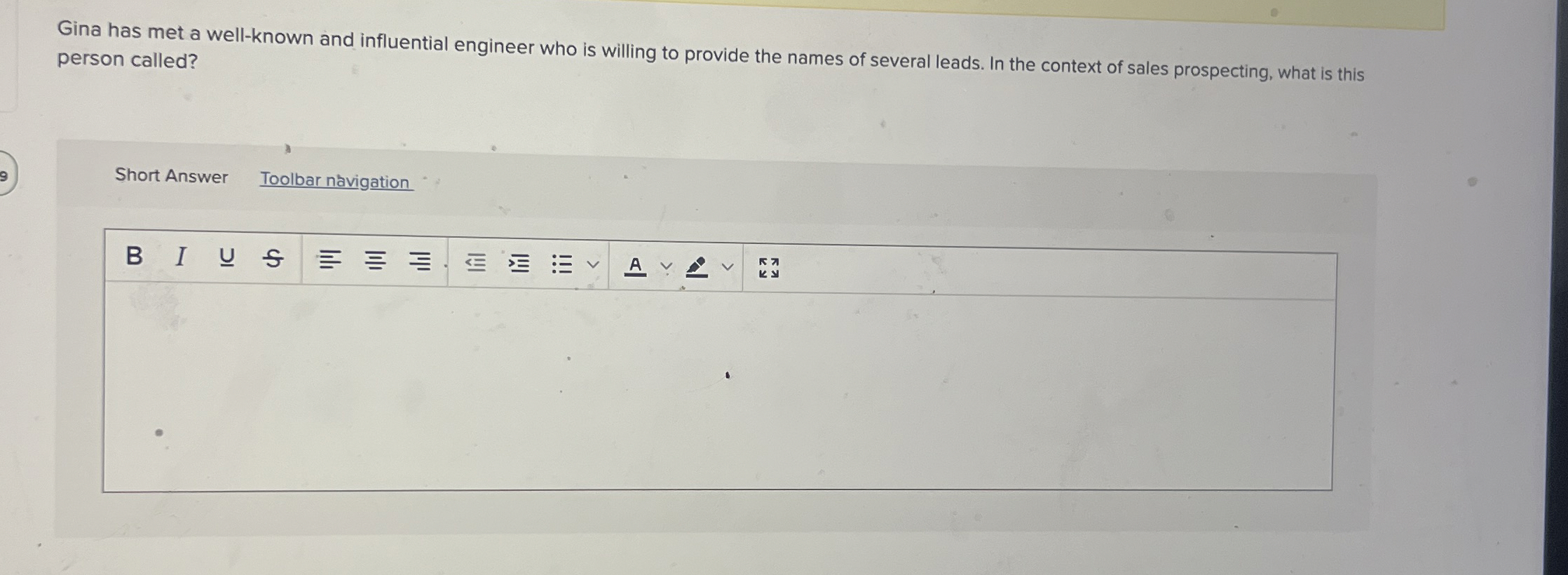 Solved Gina has met a well-known and influential engineer | Chegg.com