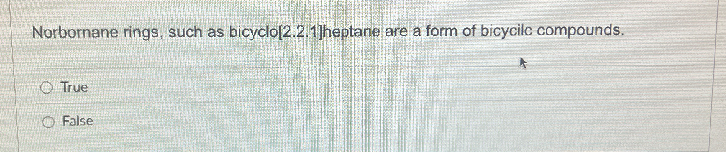 Solved Norbornane rings, such as bicyclo[2.2.1]heptane are a | Chegg.com