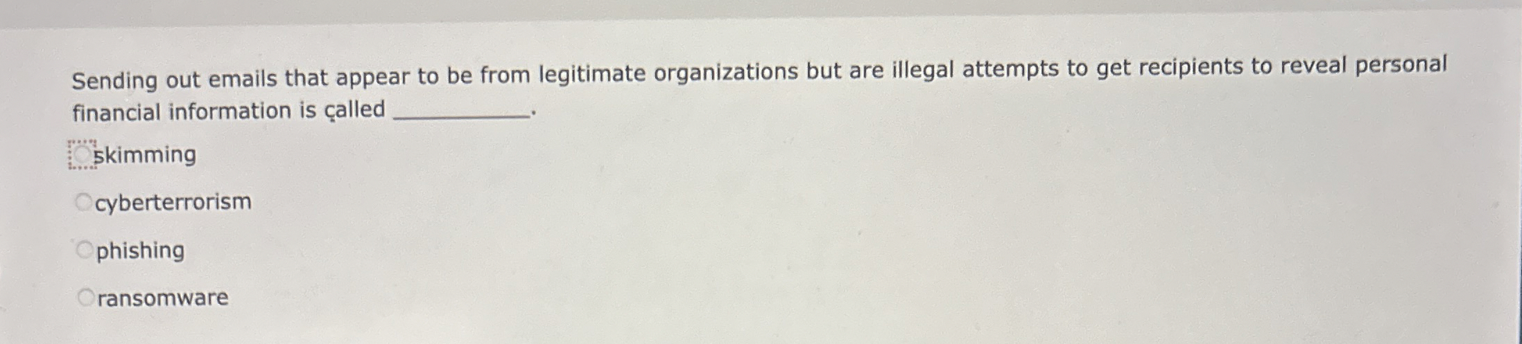 Solved Sending out emails that appear to be from legitimate | Chegg.com