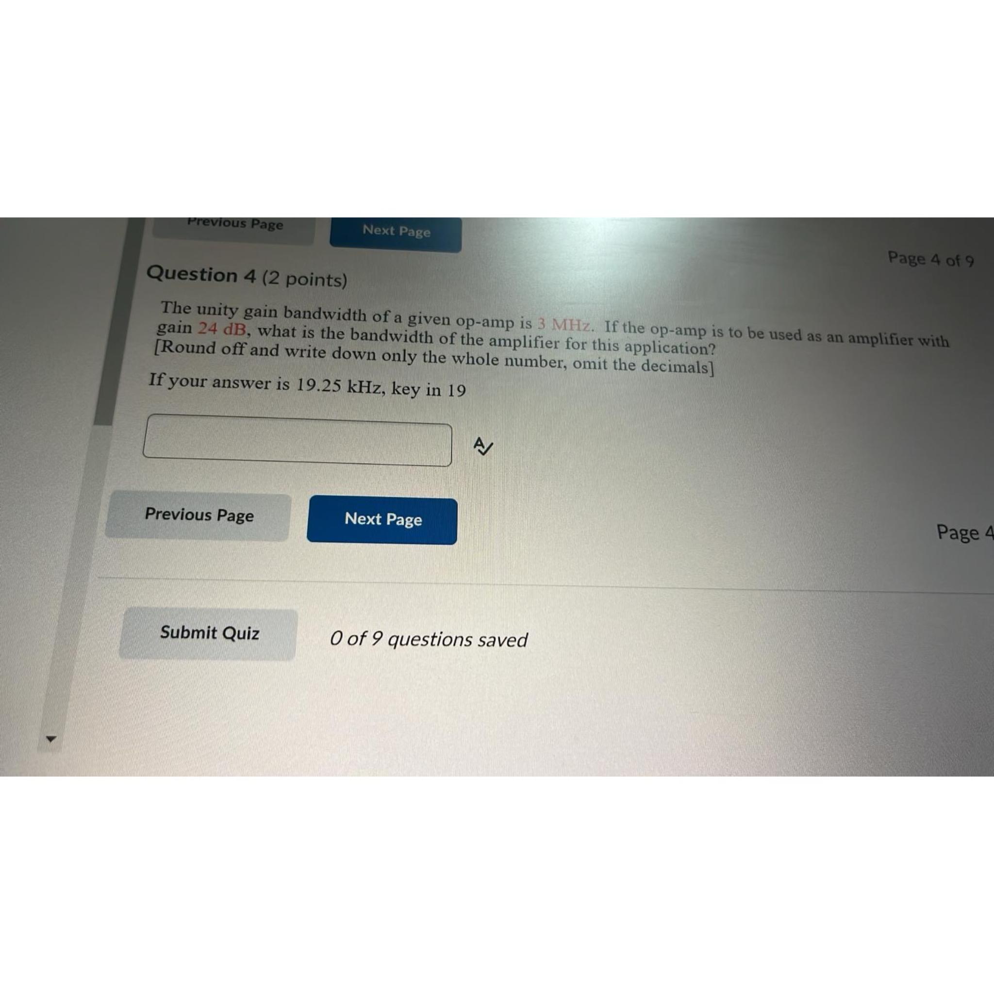 Previous PageNext PagePage 4 ﻿of 9Question 4 (2 | Chegg.com