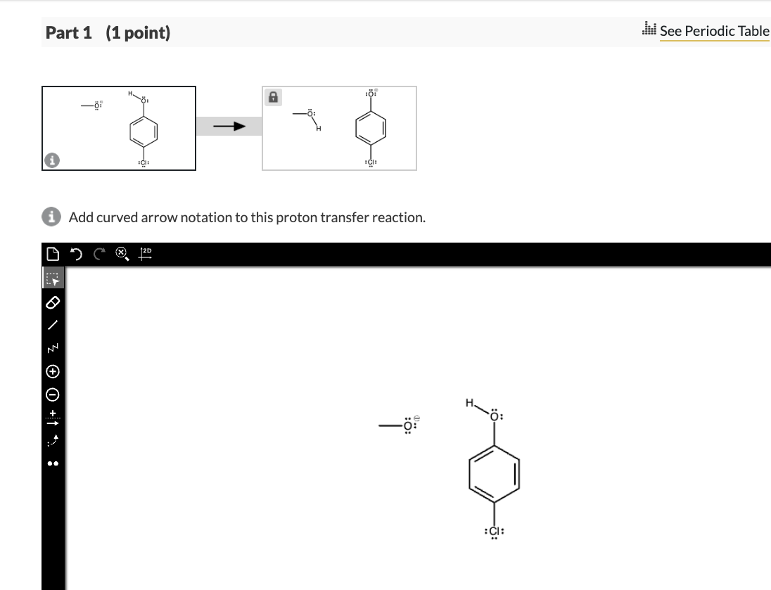 Solved Part 1 (1 ﻿point)Add curved arrow notation to this | Chegg.com