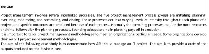 Solved Project management involves several interlinked | Chegg.com