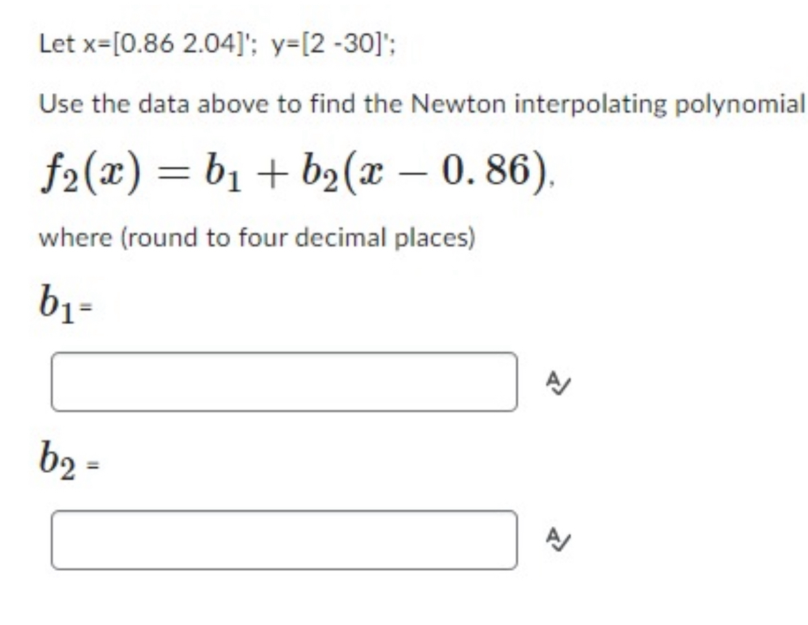 Let x=[0.862.04]';y=[2-30]';Use the data above to | Chegg.com