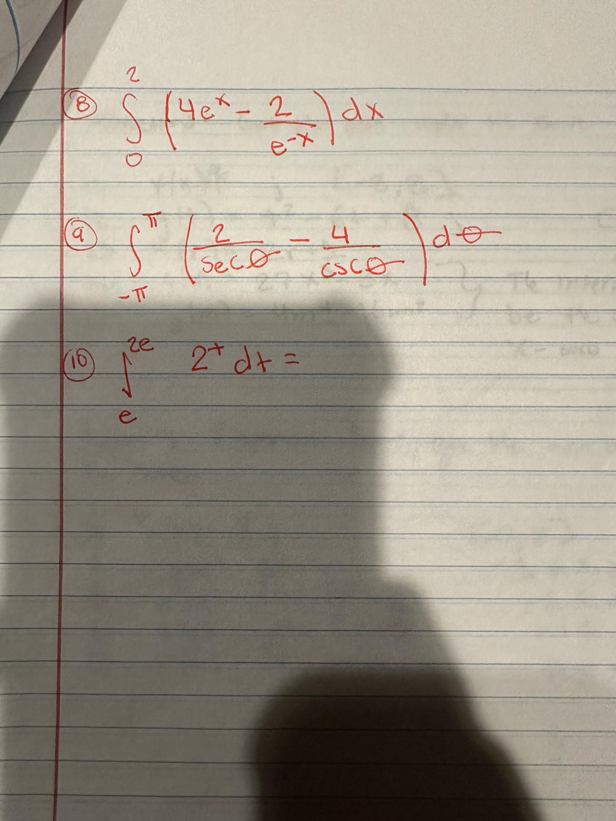 Solved Solve following intervals and give step by step | Chegg.com