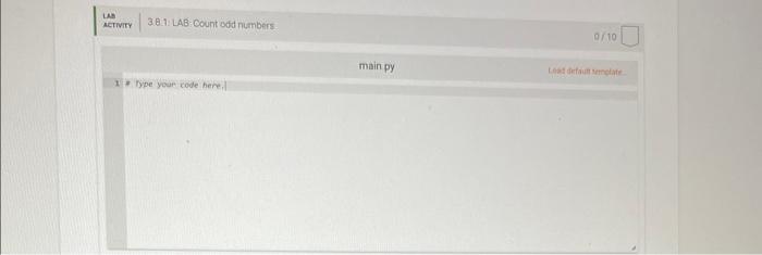 Solved Instructor note: Remamber to test if number is even | Chegg.com