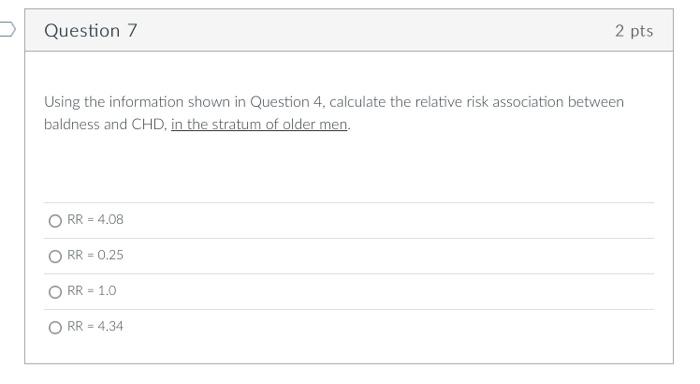 Solved Compare the stratum-specific relative risks in | Chegg.com