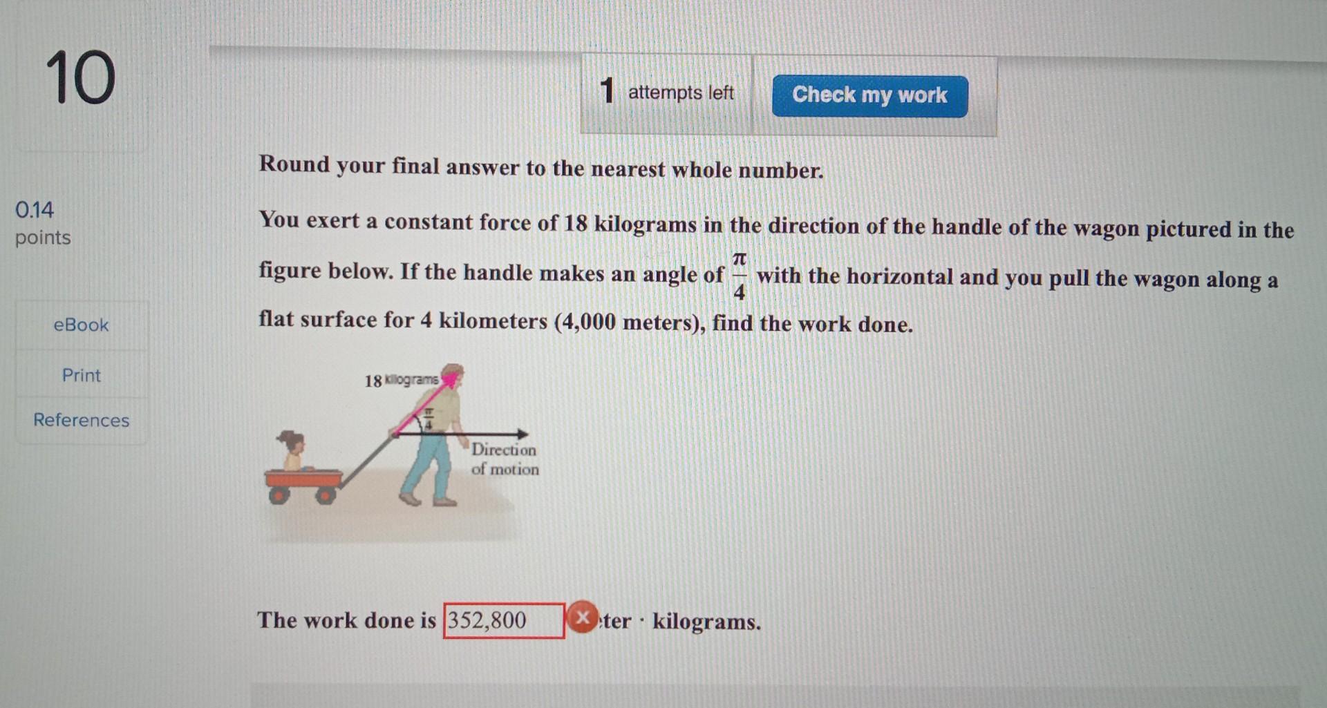 Solved Round your final answer to the nearest whole number. | Chegg.com