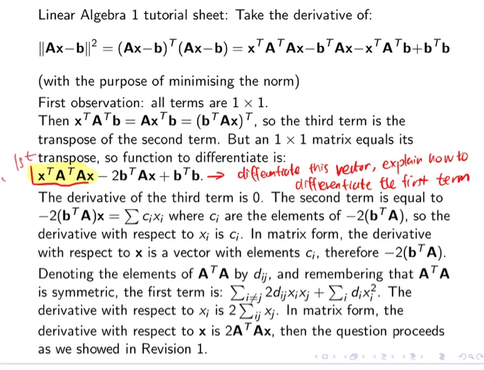 Solved Differentiate the vector and explain how to | Chegg.com