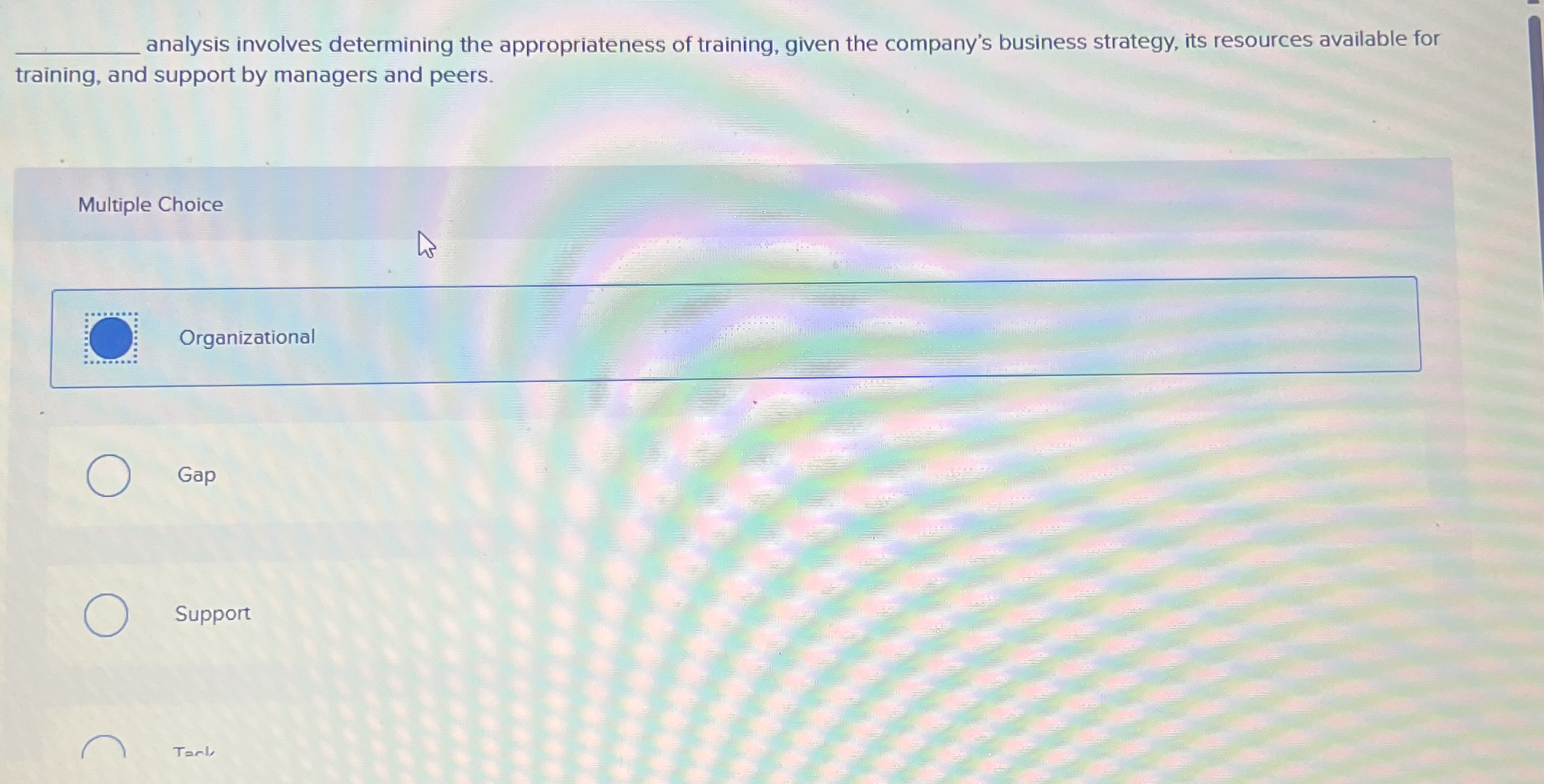 Solved analysis involves determining the appropriateness of | Chegg.com