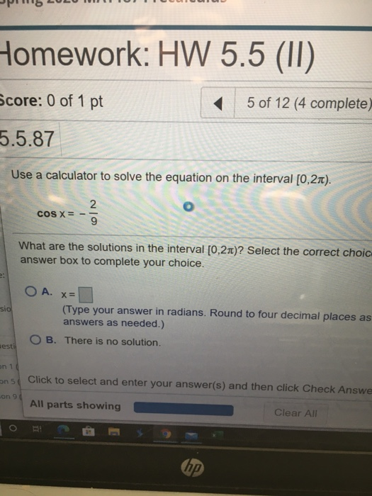 Solved P5 LULU Homework: HW 5.5 (II) Score: 0 of 1 pt 5 of | Chegg.com