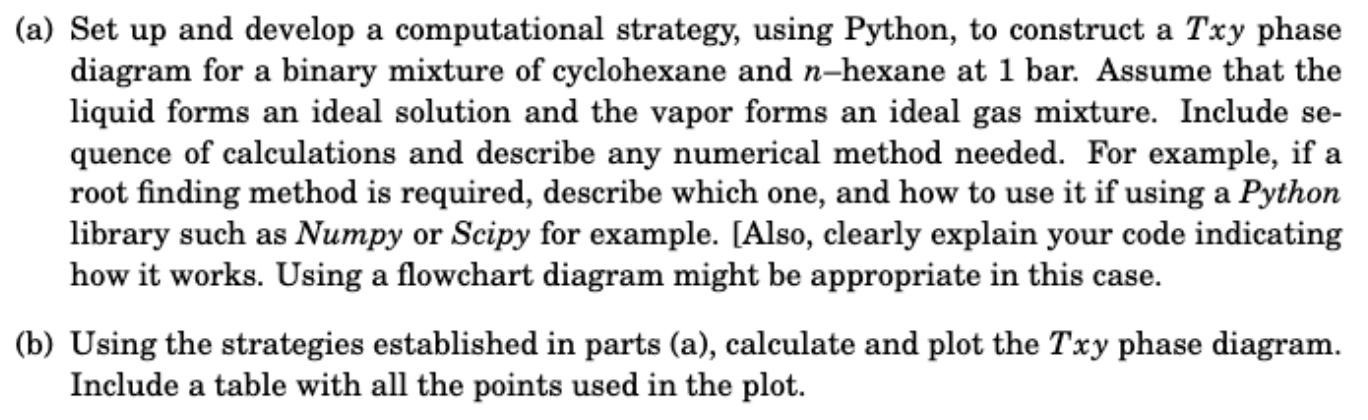 (a) ﻿Set up and develop a computational strategy, | Chegg.com