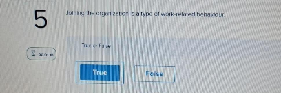 Solved Joining the organization is a type of work-related | Chegg.com