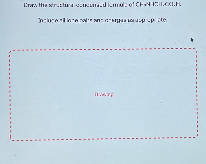 Solved Draw the structural condensed formula of | Chegg.com