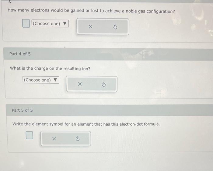 Solved Consider the following general electron-dot formula | Chegg.com