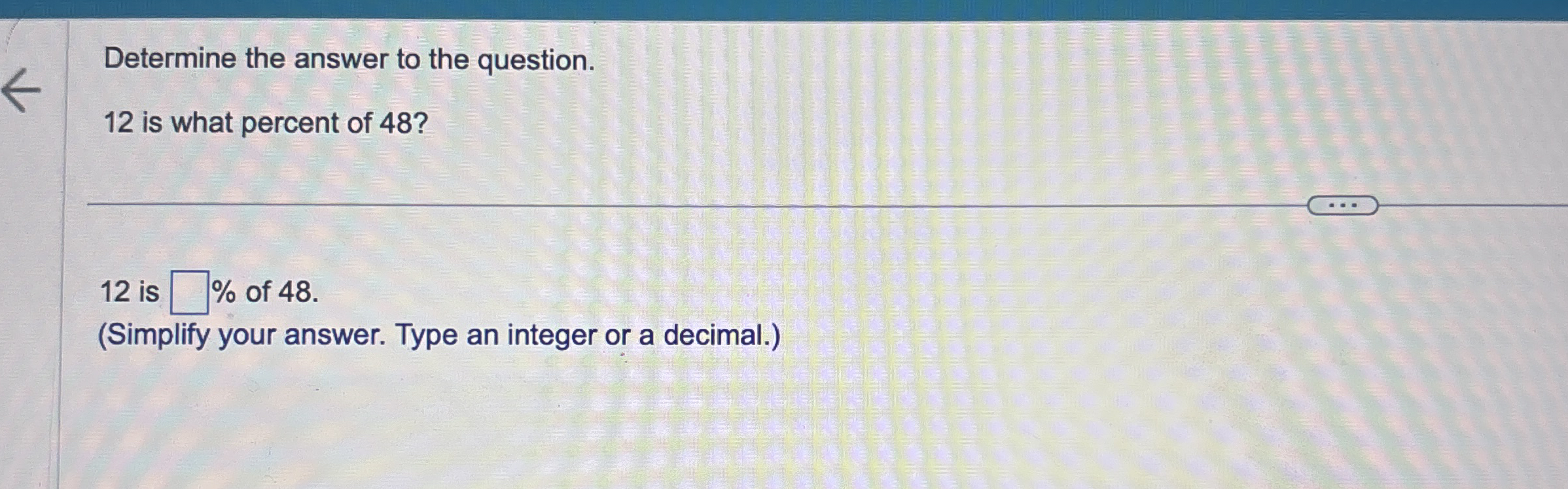 Solved Determine the answer to the question.12 ﻿is what | Chegg.com