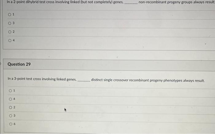 Solved Single crossover recombinations occur between | Chegg.com